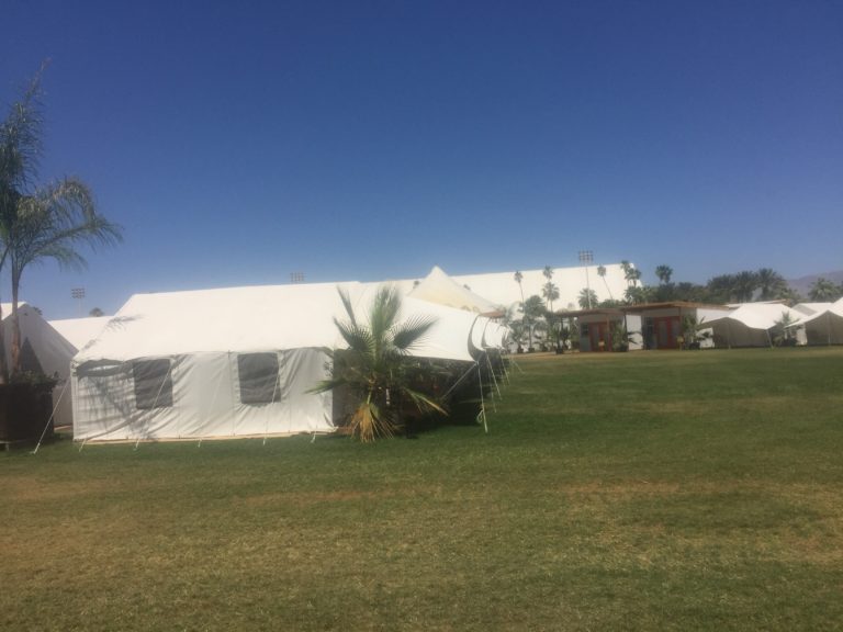 The Ultimate Guide to Coachella Safari Tent Camping - Gatica's Road
